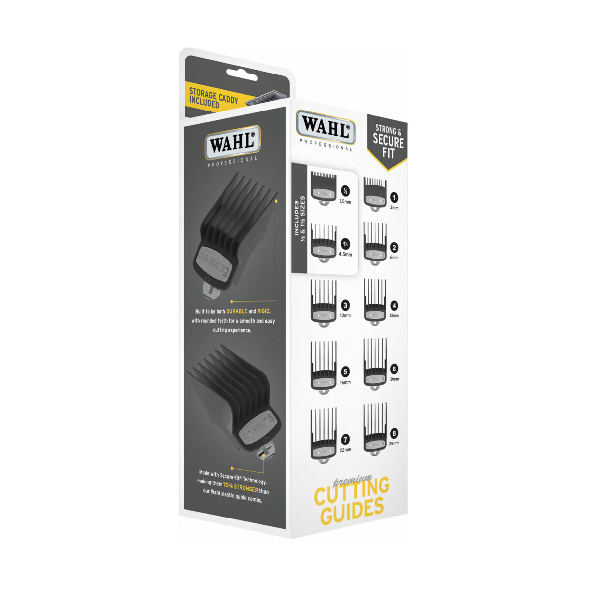 Wahl Premium Comb Set | 10 combs | 70% Stronger