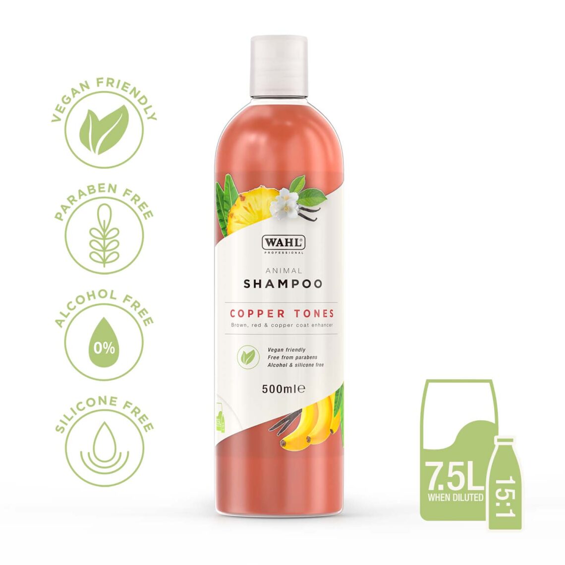 Wahl Copper Tones Shampoo | Animal Professional Grooming Products