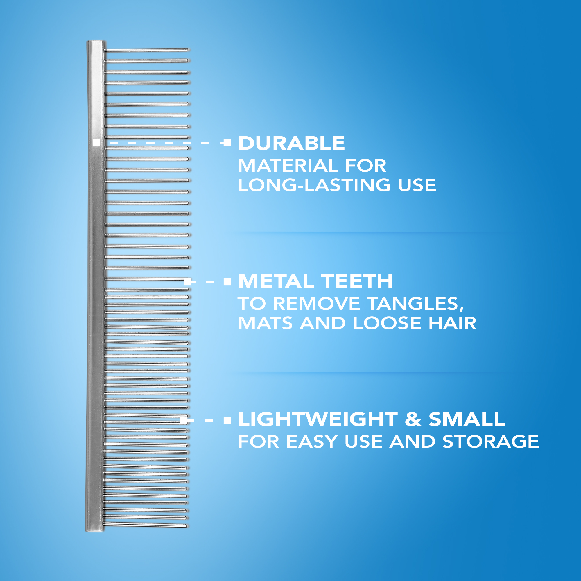 Metal Grooming Comb - Wahl UK