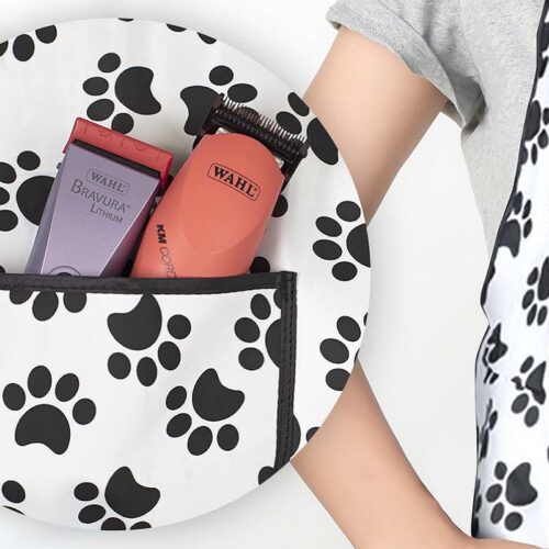 Wahl Paw Print Apron | Animal Grooming Equipment