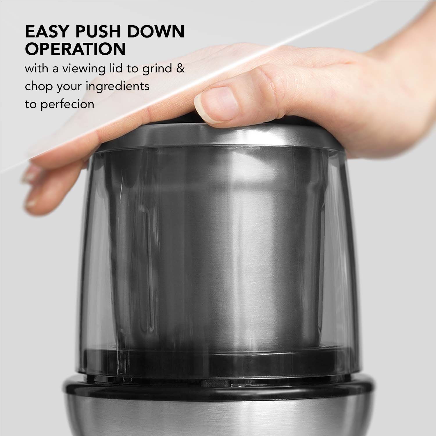 Stainless Steel Grinder Chopper | James Martin Kitchen | Wahl UK