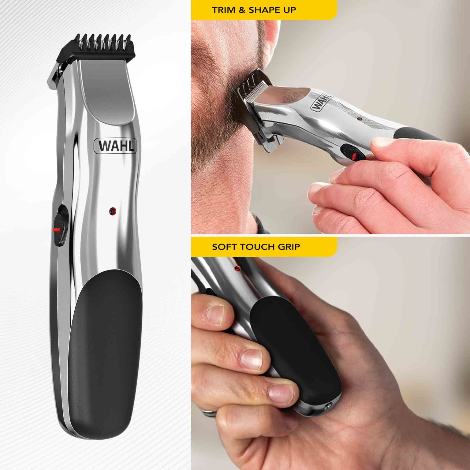 Groomsman Rechargeable Stubble Beard Trimmer | Wahl UK
