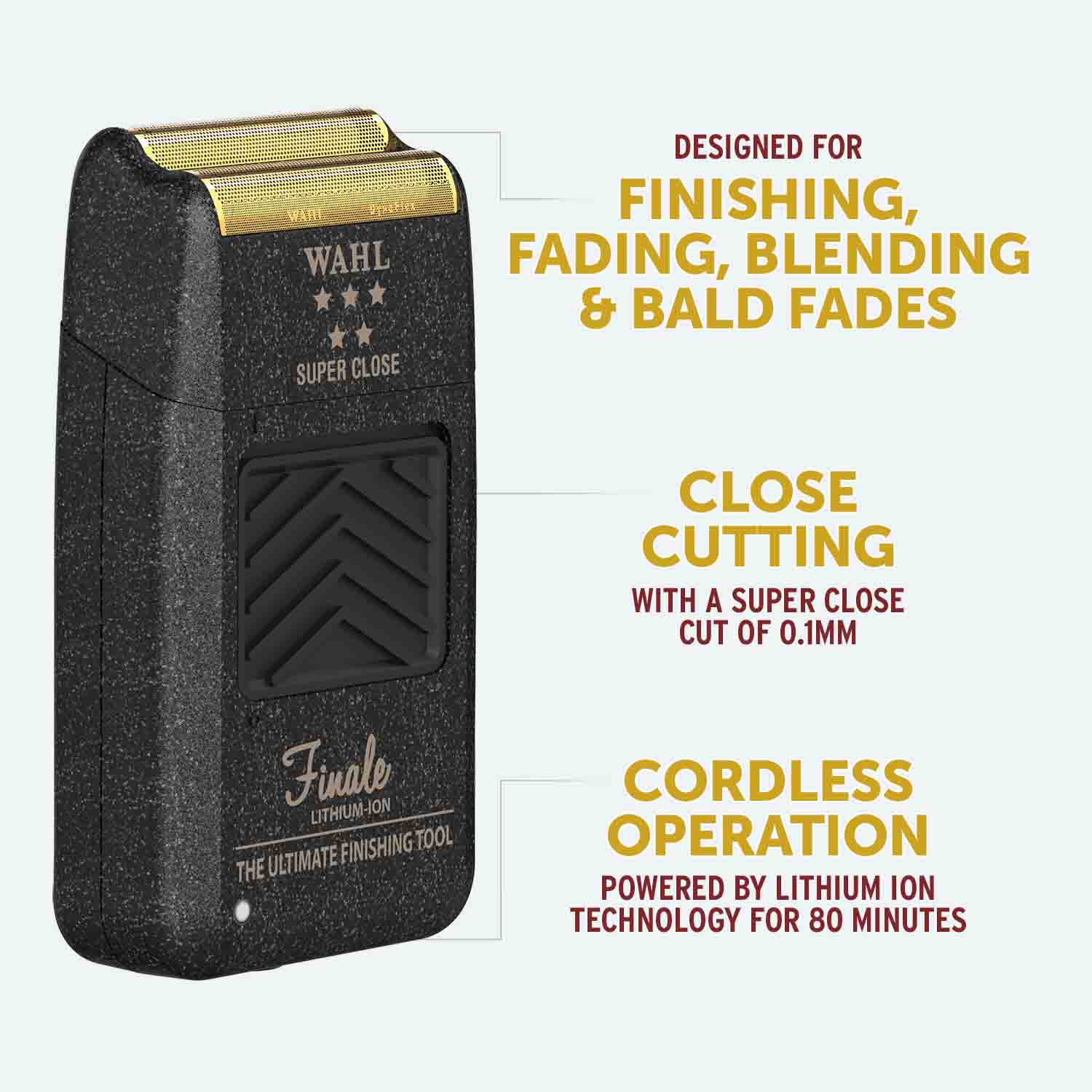 Wahl Finale Finishing Tool | Blending, Fading & Shaving | Pro Barbers