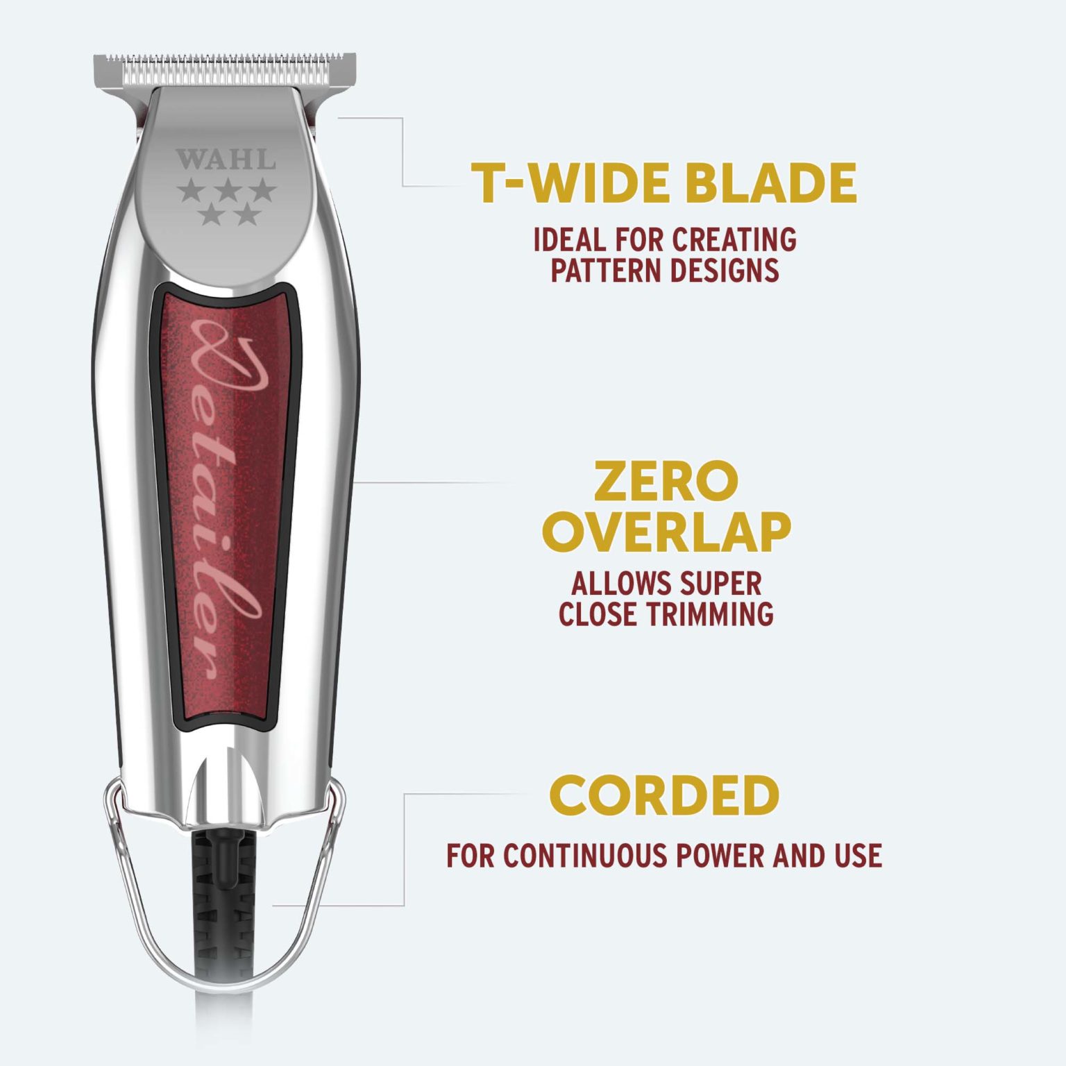 Wahl Detailer | Professional Hair Trimmer | Barbers & Hairdressers