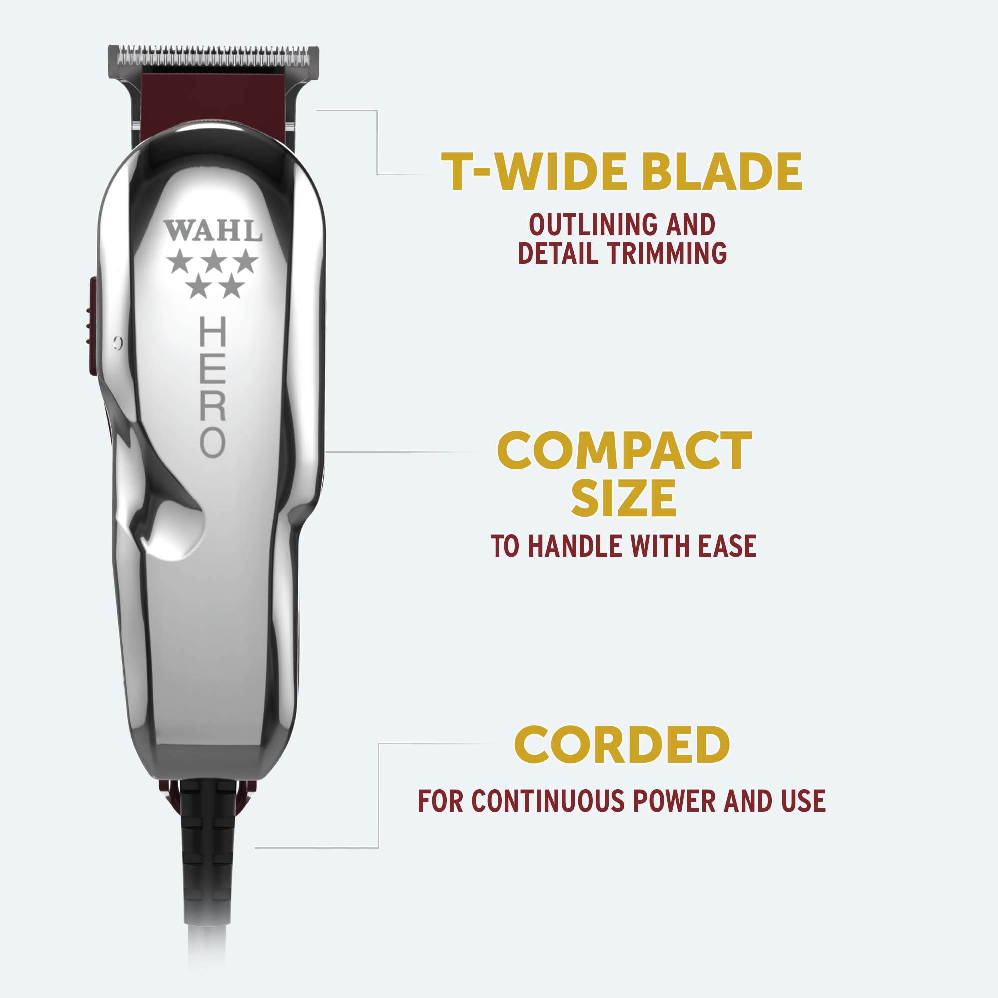 Wahl Hero Trimmer | Professional Hair Trimming Tools