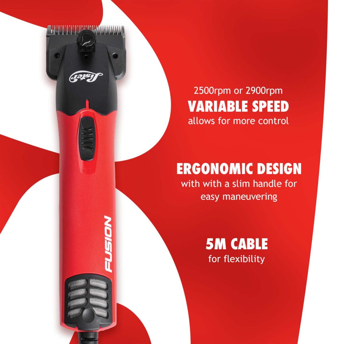 Wahl Lister Fusion Clipper | Farming Livestock Horse Grooming Tools