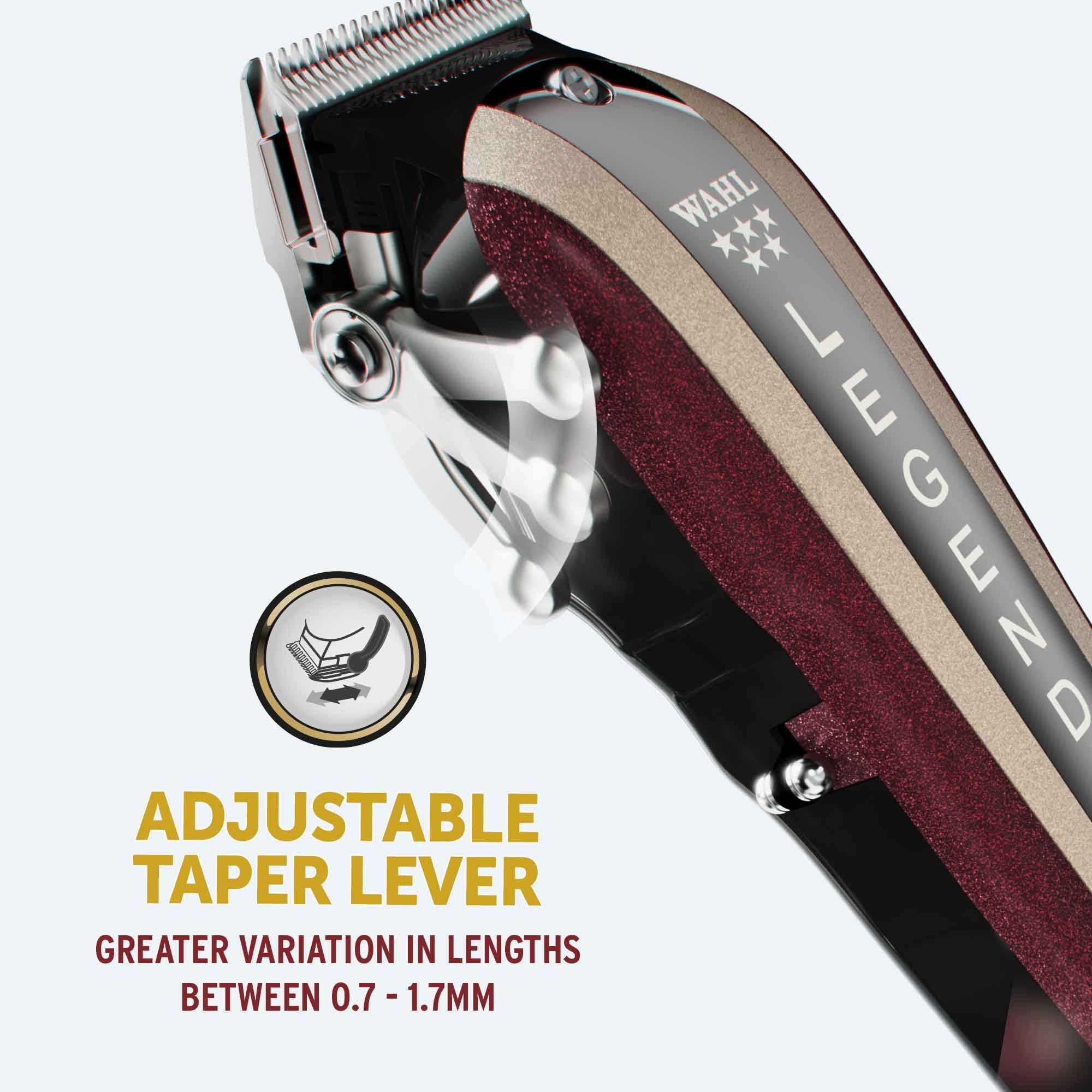 Wahl Cordless Legend Clipper | Professional Barbers Tool