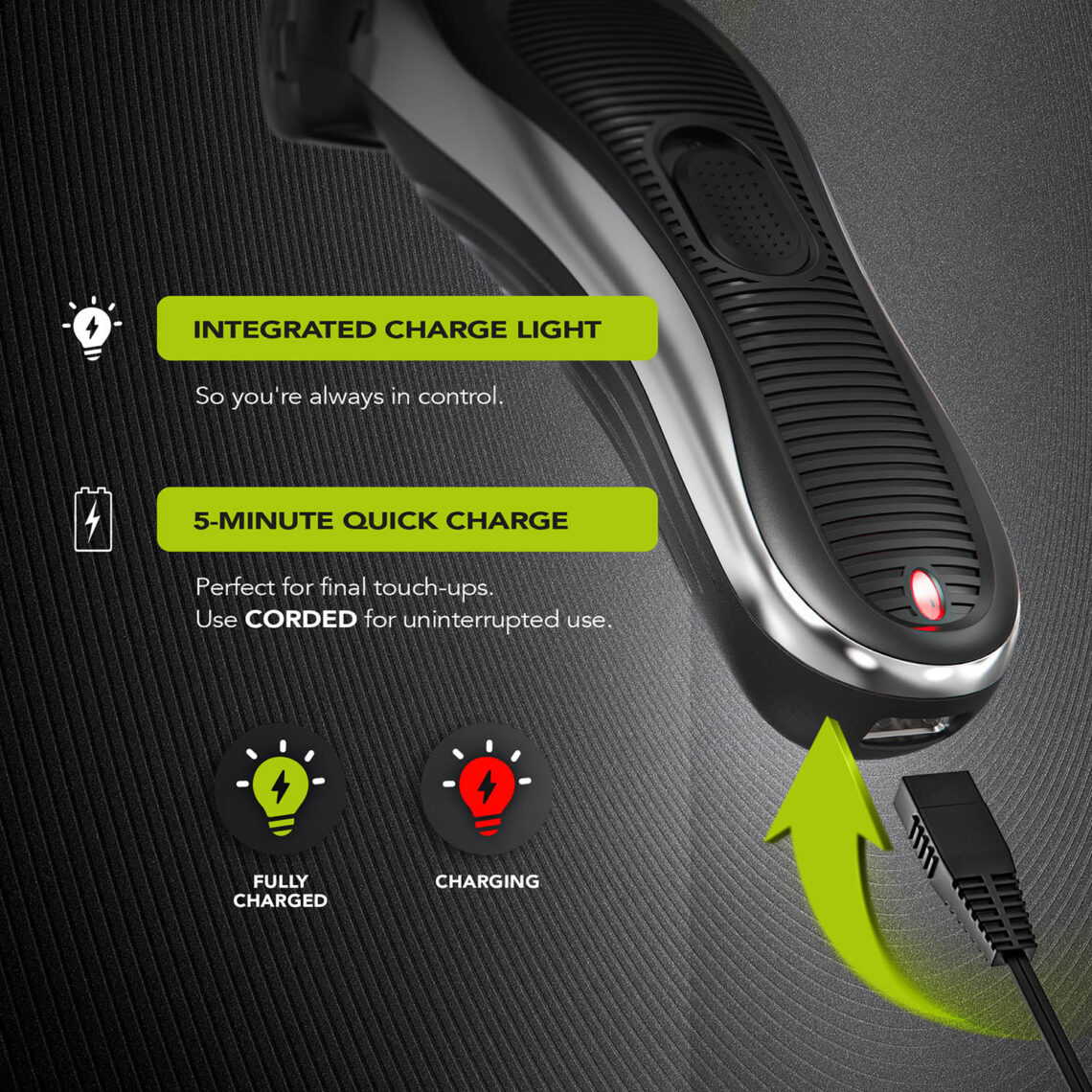 Bald & Buzz Cut DIY Hair Clipper | Cordless Clippers | Wahl UK