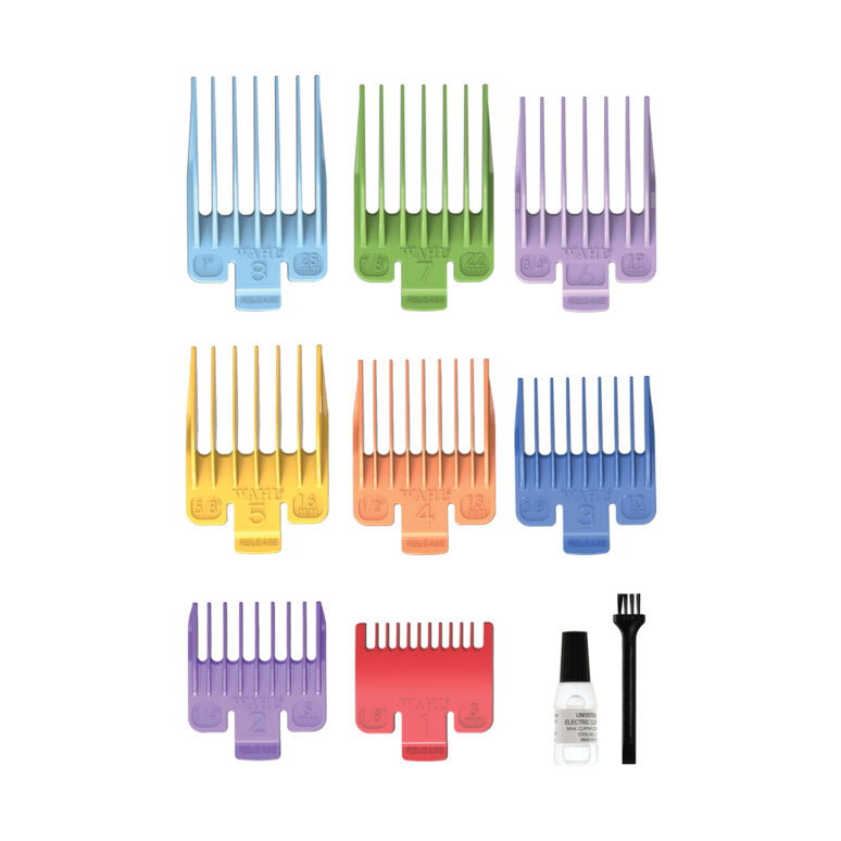 Coloured Comb Attachments | Clipper Combs | Wahl UK