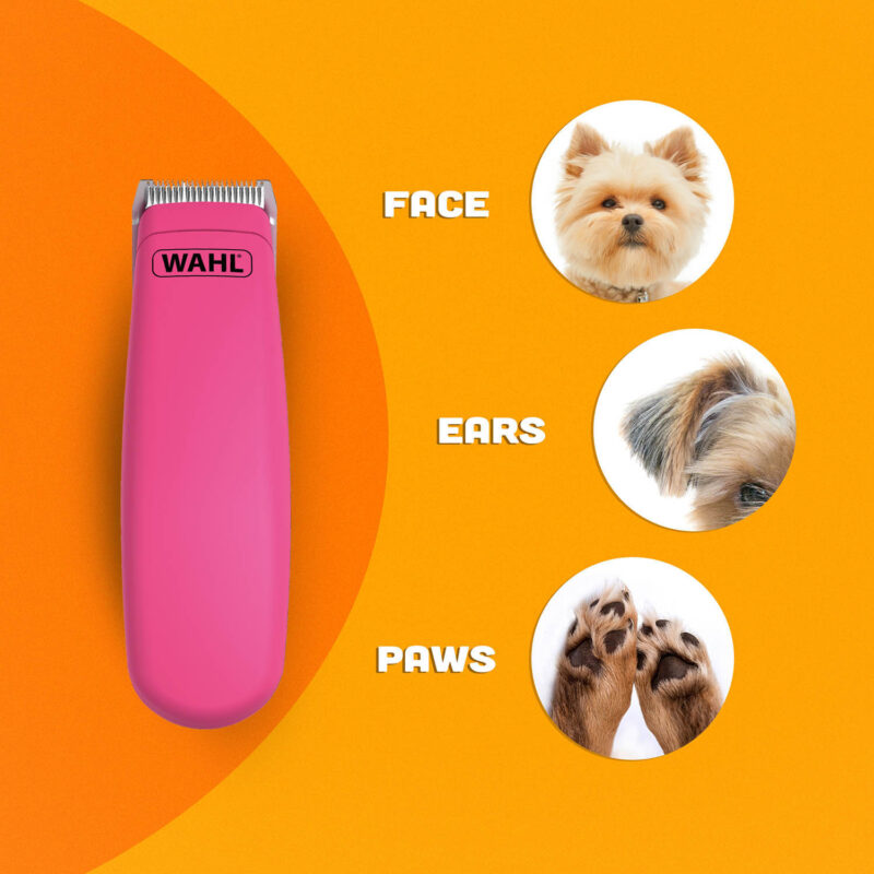 Wahl Pocket Pro Battery Trimmer - Pink | Animal Grooming Tools