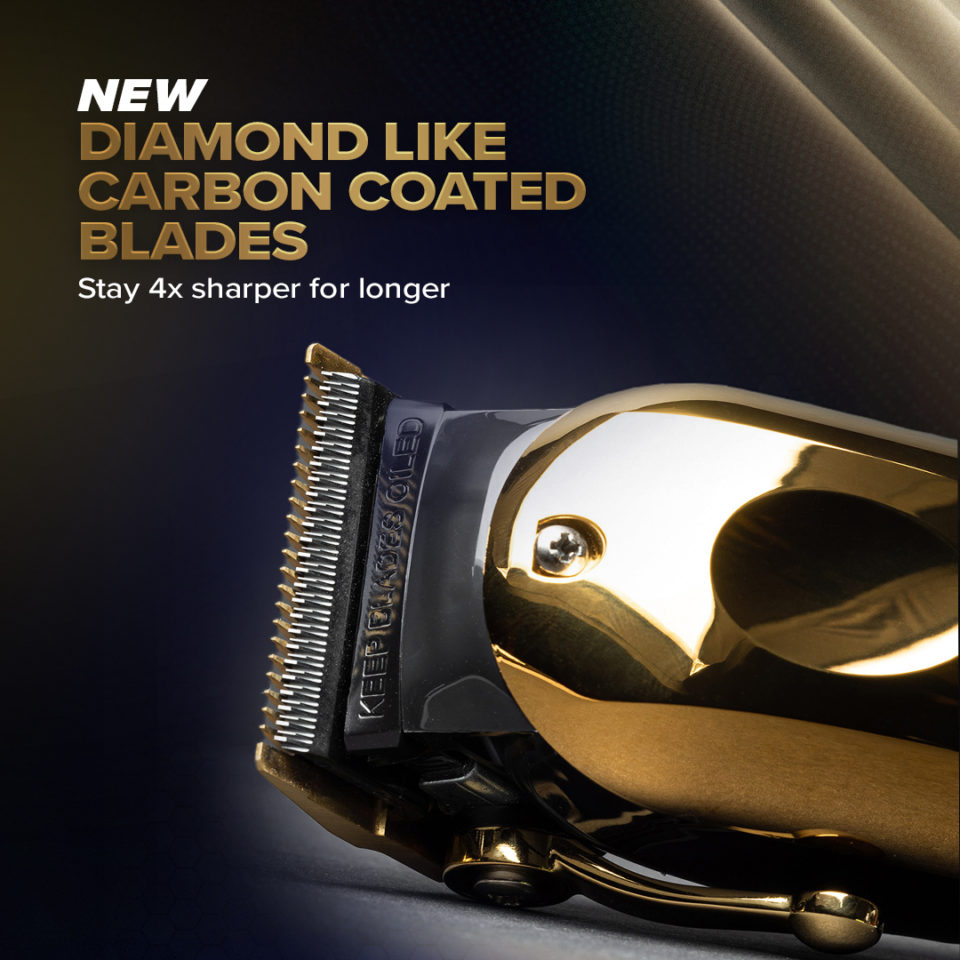 Gold 5 Star Cordless Magic Clip Hair Clipper | Barber Hair Clippers ...
