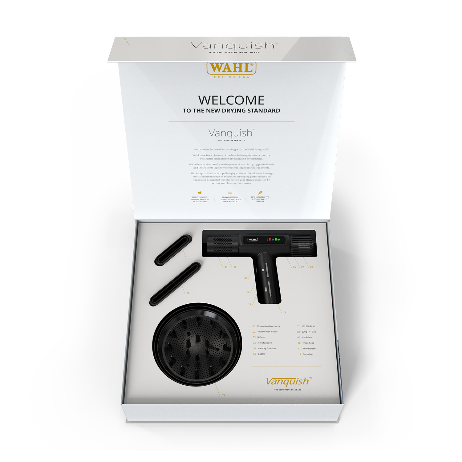 Vanquish® Hair Dryer - Wahl UK