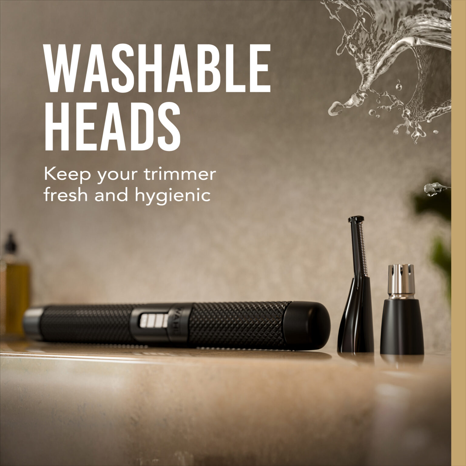 Manscaper Tactical Pen - Nose, Ear & Eyebrow Trimmer - Wahl UK