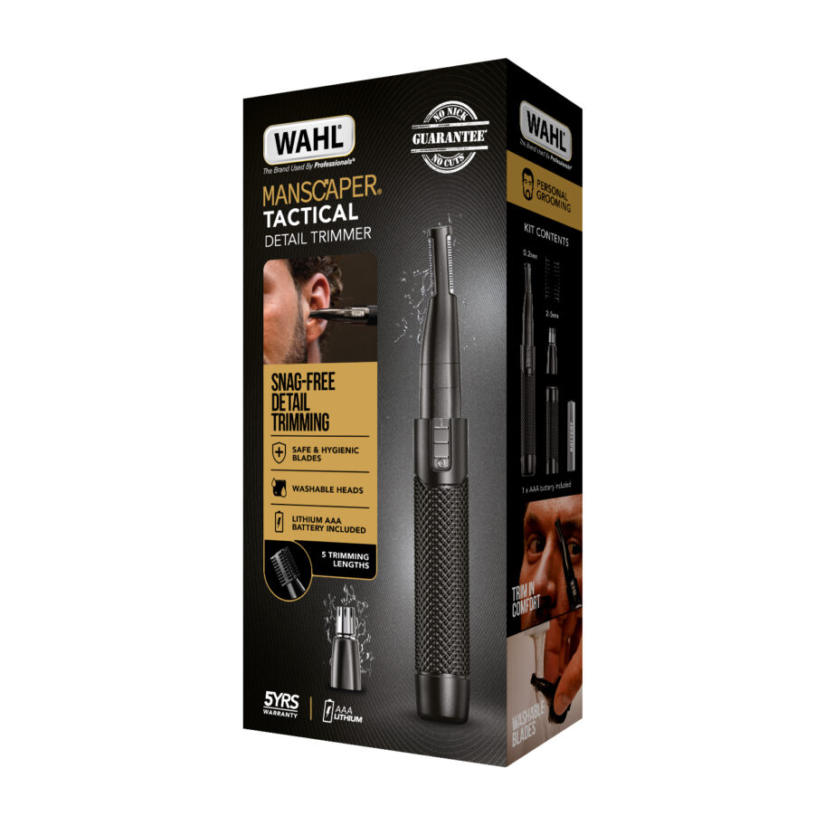 Manscaper Tactical Pen - Nose, Ear & Eyebrow Trimmer - Wahl UK