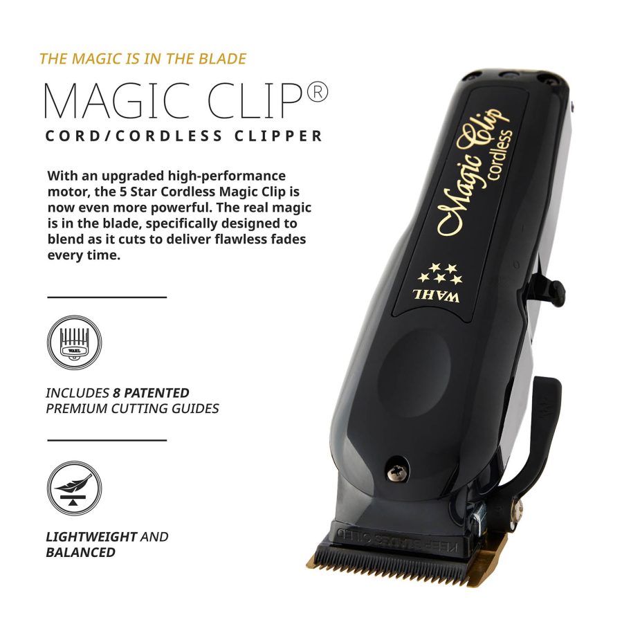 5 Star Cordless Black Magic Clip® - Wahl UK
