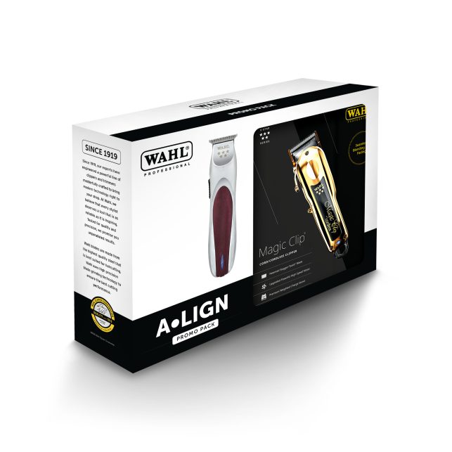 Gold 5 Star Cordless Magic Clip & A·lign Bundle | Wahl UK