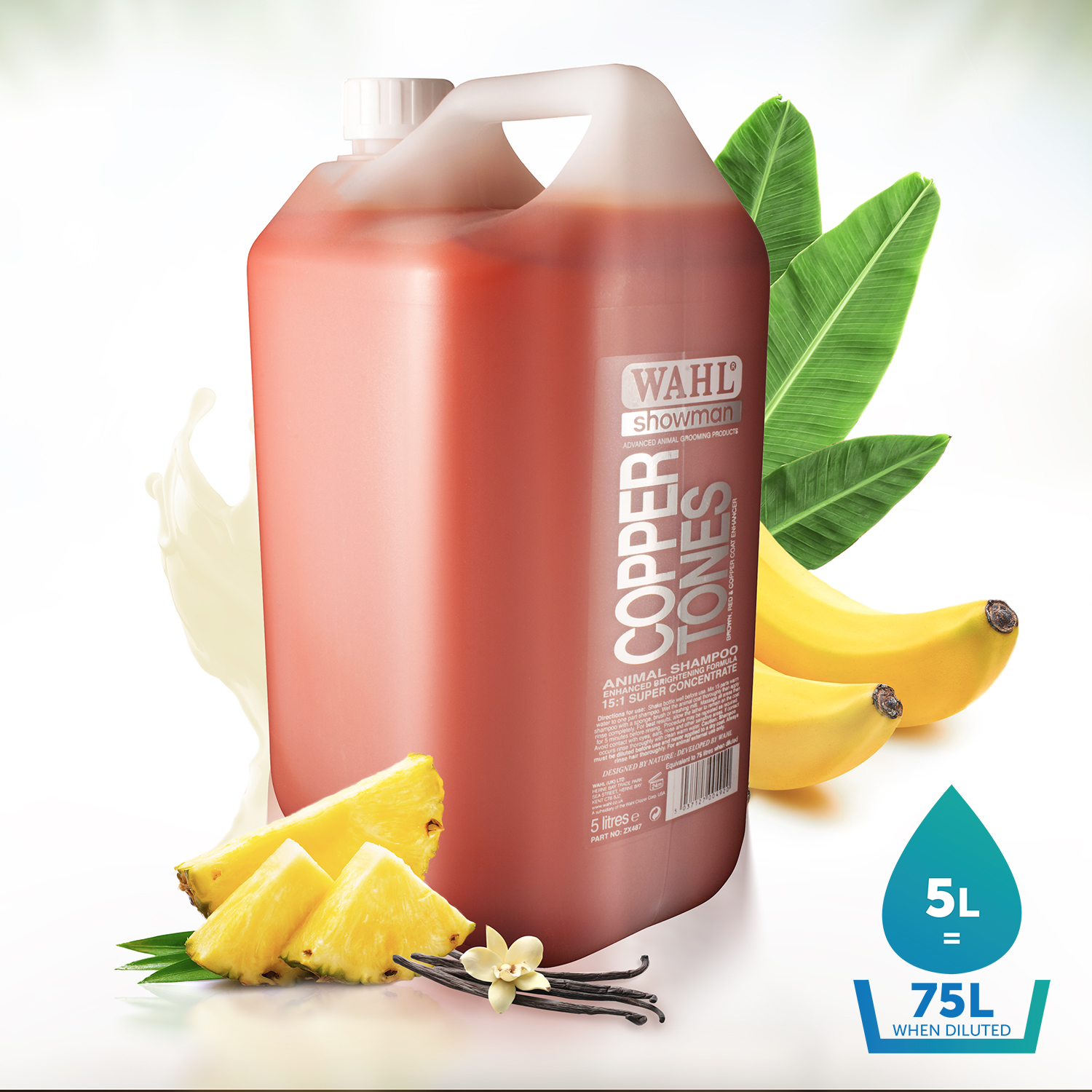 Wahl Copper Tones Shampoo | Animal Professional Grooming Products