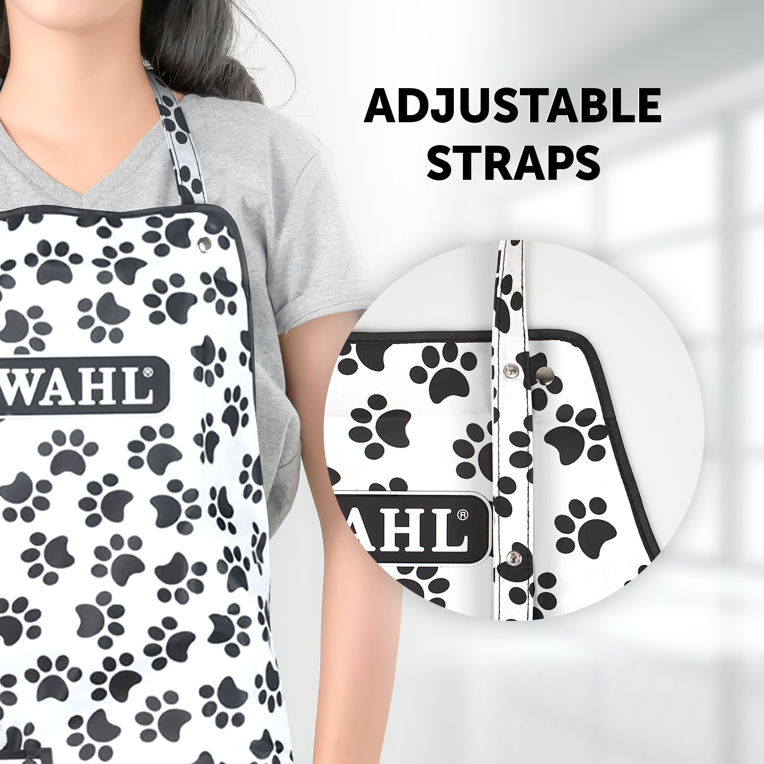 Wahl Paw Print Apron | Animal Grooming Equipment
