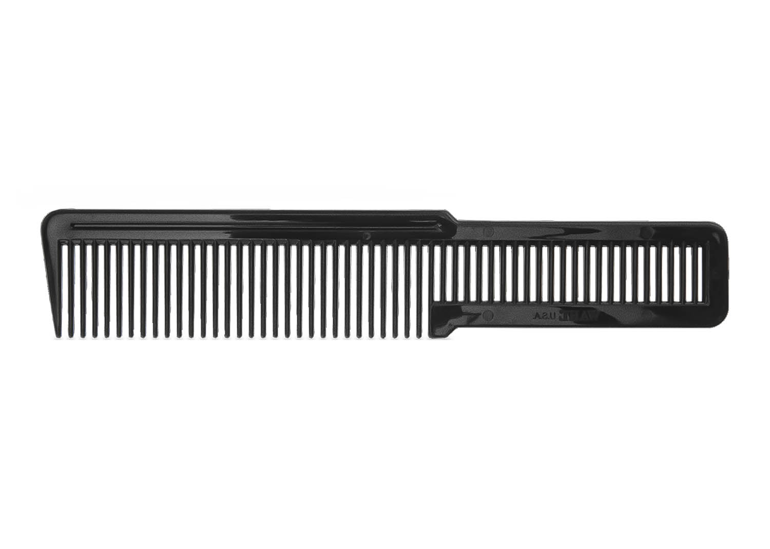 Black Flat Top Comb - Wahl UK