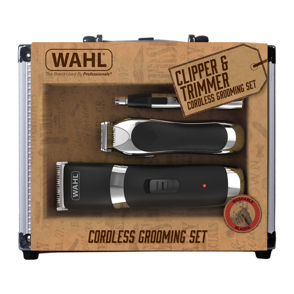 Wahl Wahl Clipper and Trimmer Cordless Grooming Set in Vanity Case
