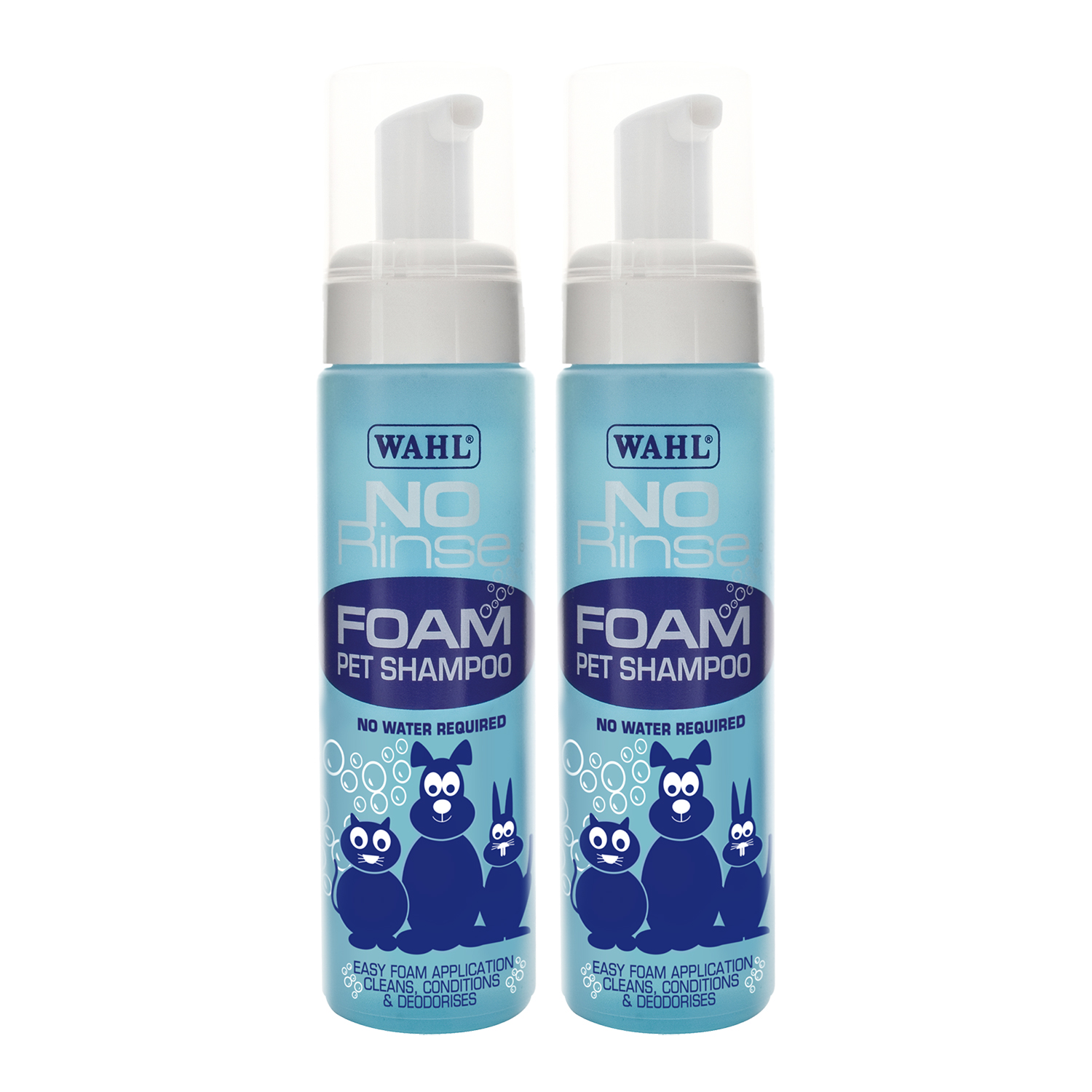 Wahl Non Rinse Foam Pet Shampoo | Pet Grooming Products