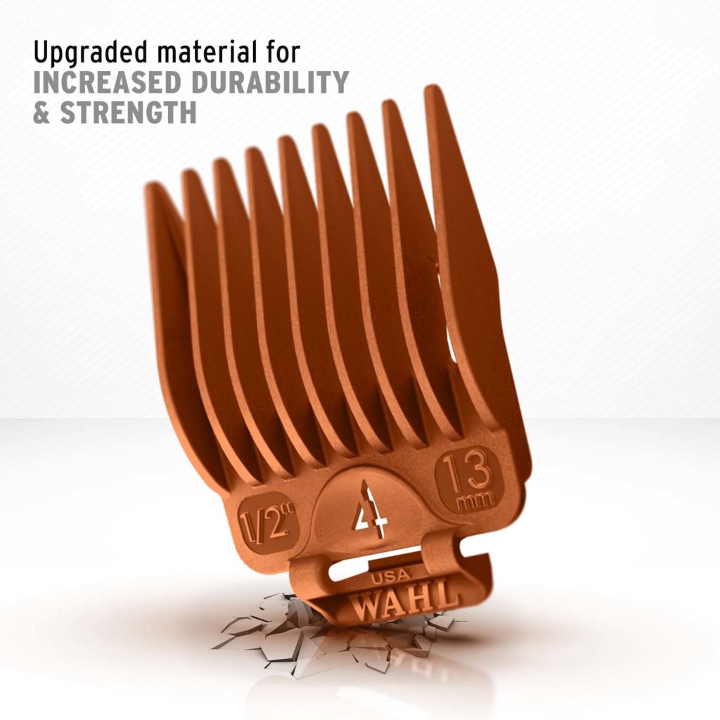 Coloured Comb Attachments | Clipper Combs | Wahl UK