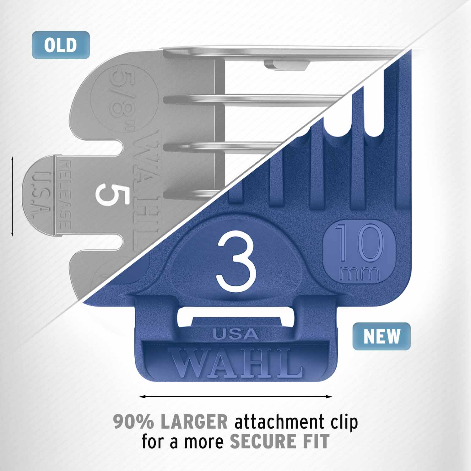 Coloured Comb Attachments | Clipper Combs | Wahl UK