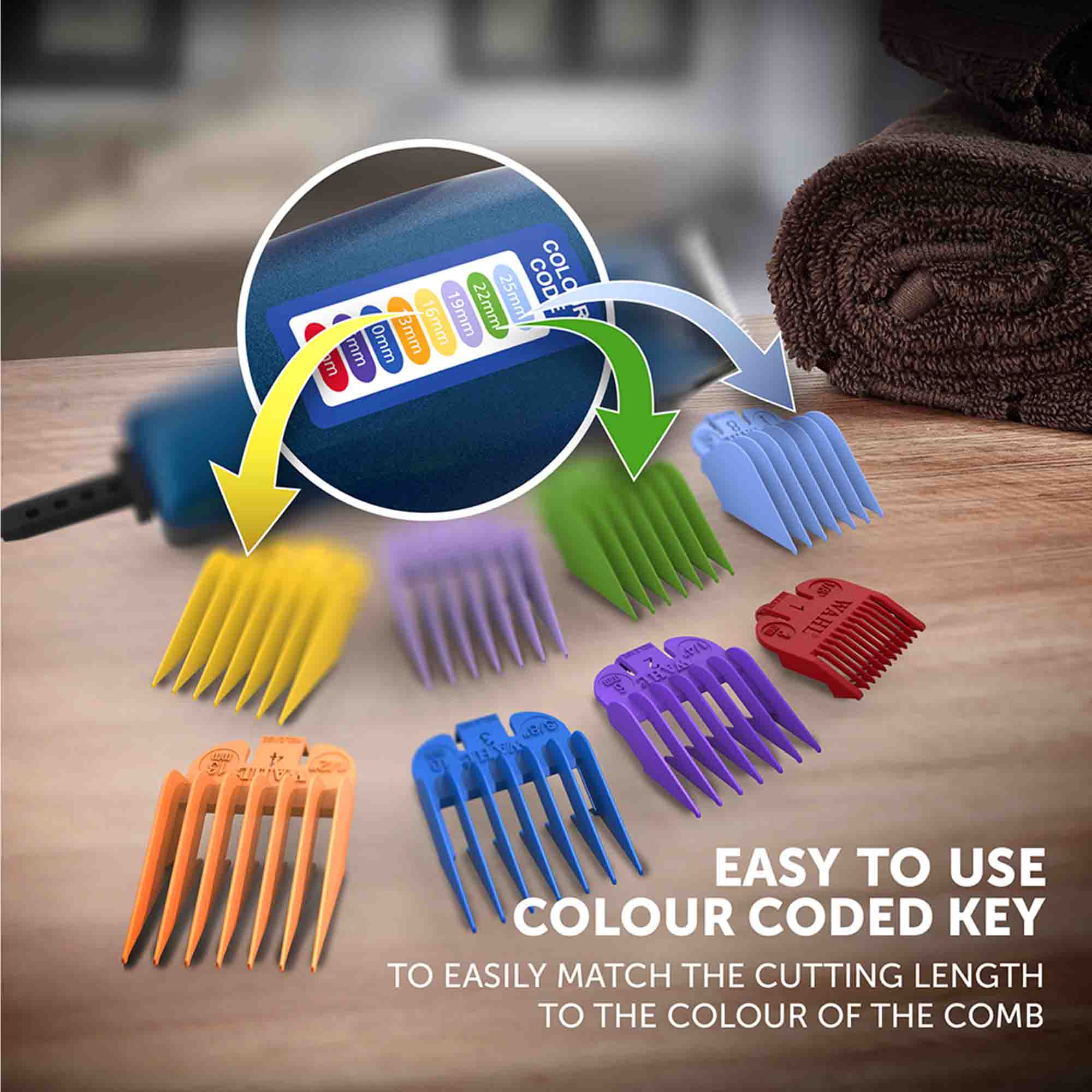 Colour Pro Corded Hair Clipper | Family Haircuts | Wahl UK