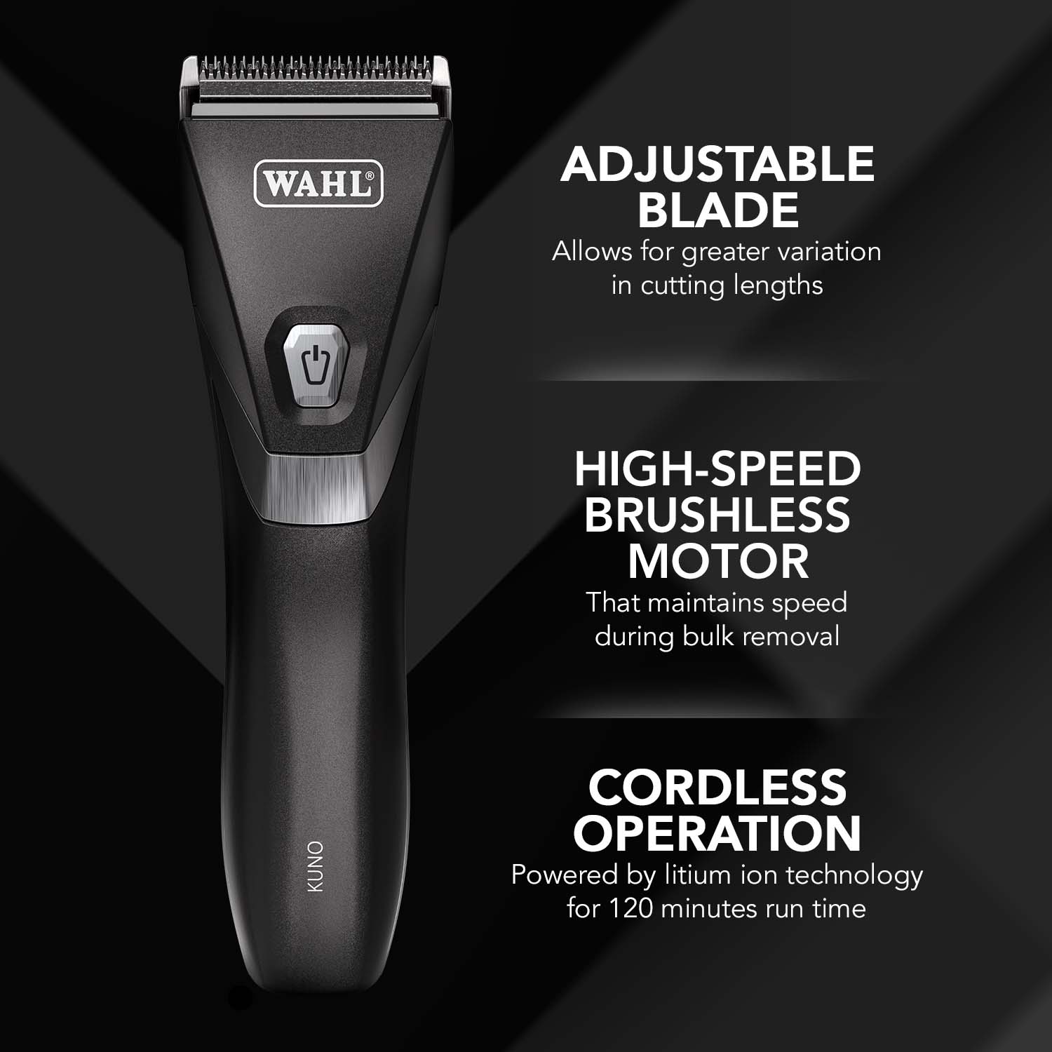 Wahl Kuno Clipper | Cordless Clippers | Barbers & Hairdressers Tools