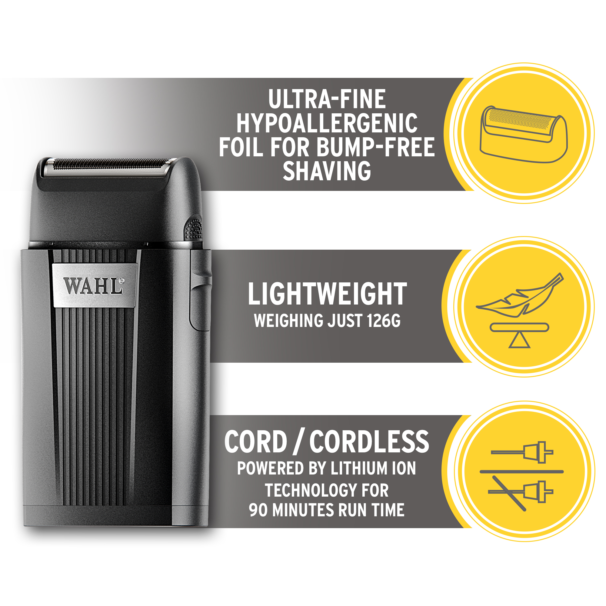 Single Foil Shaver | Finishing Tool | Shaving, Fading & Bending | Wahl UK