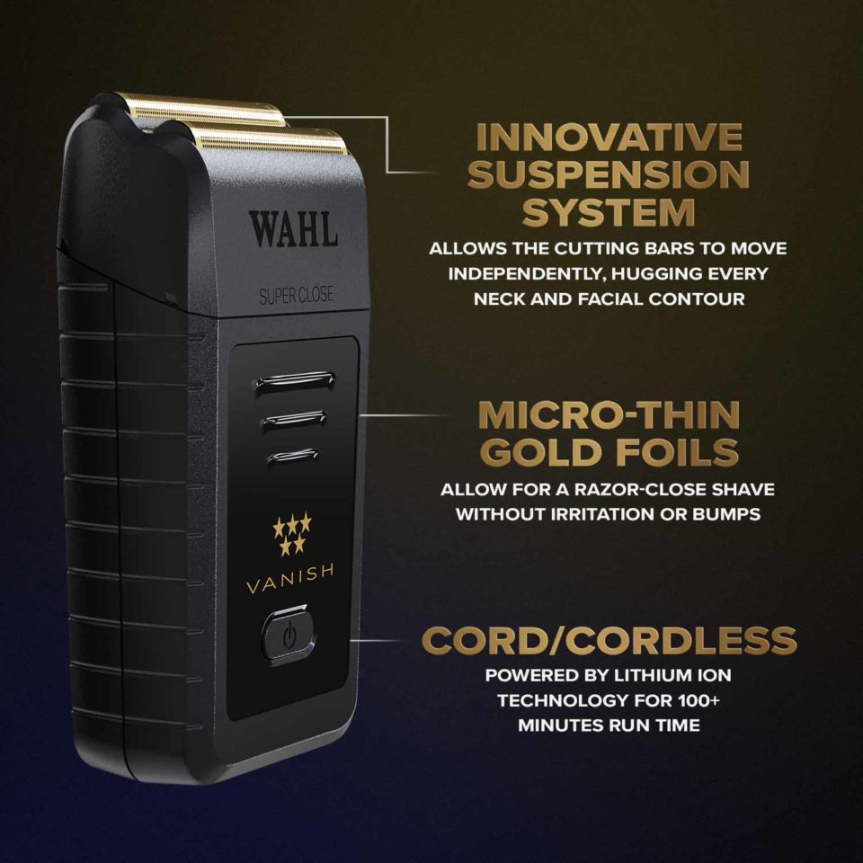 Wahl Vanish Shaver | Finishing Tool | Blending, Fading & Shaving