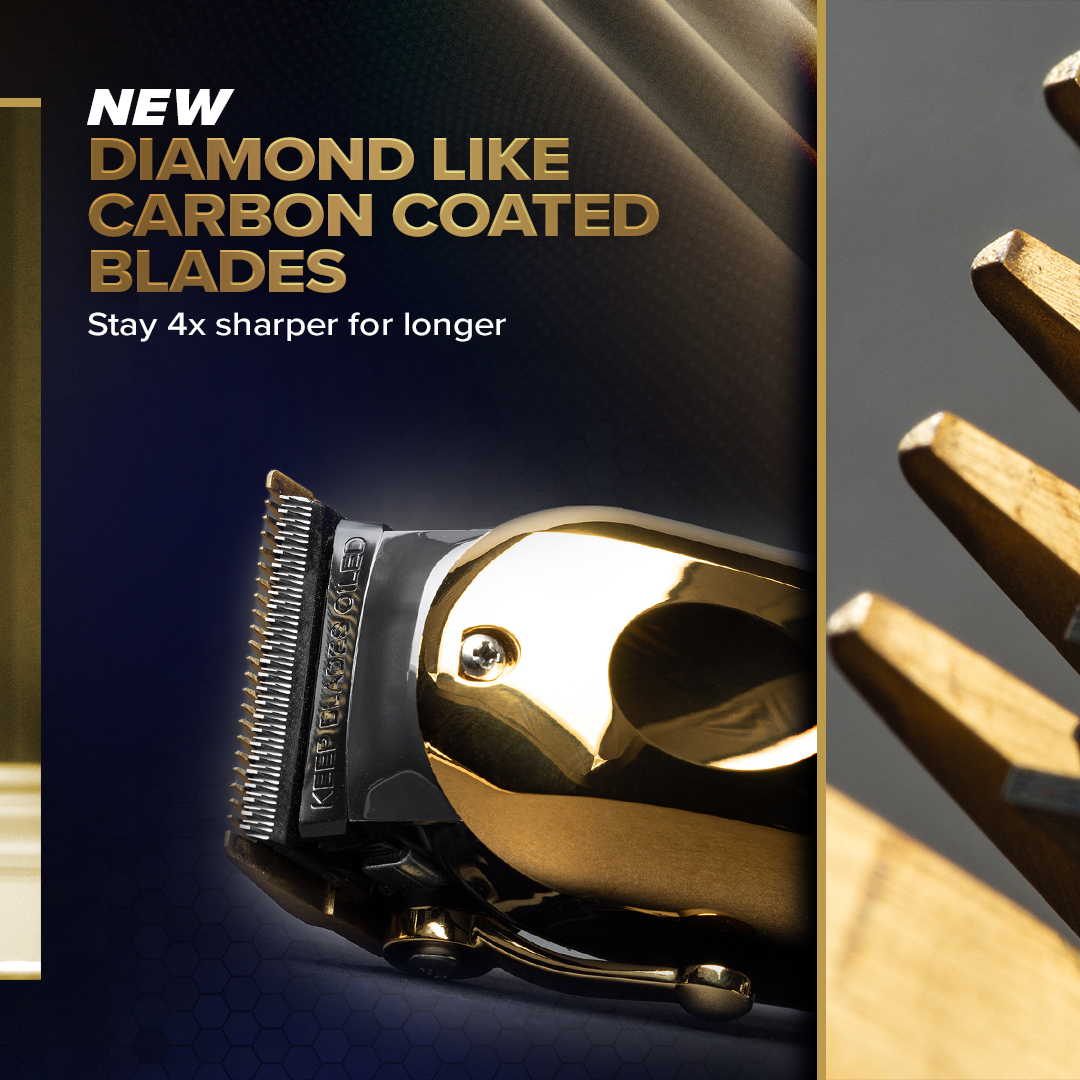 Gold 5 Star Cordless Magic Clip | Barber Hair Clippers | Wahl UK